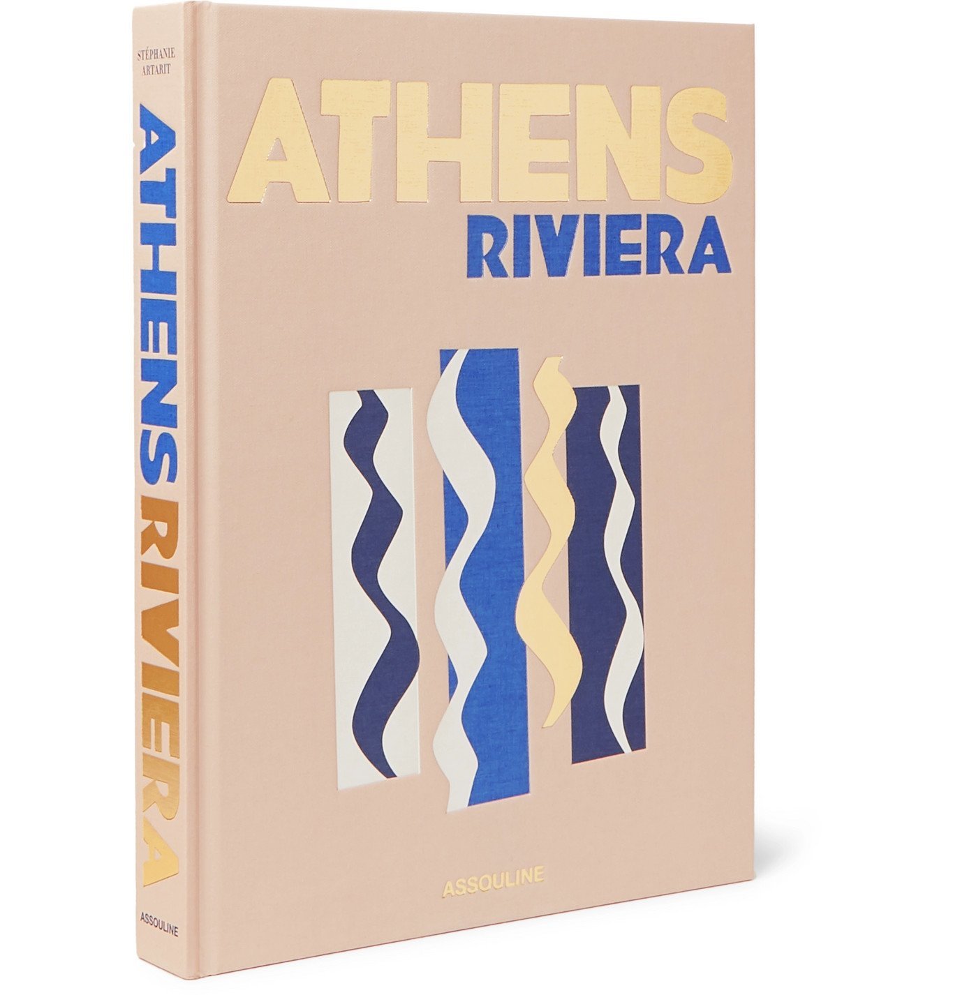 Assouline - Athens Riviera Hardcover Book - Brown Assouline