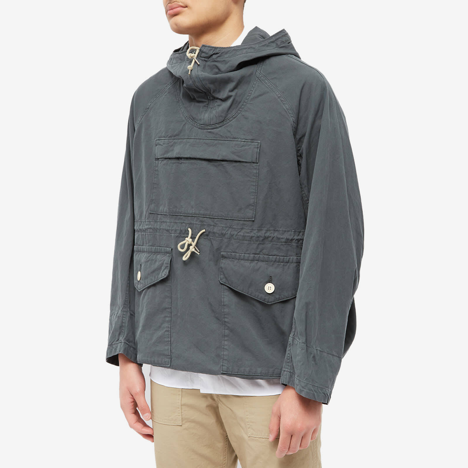 Visvim Men's Vivism Yankton Parka Jacket in Olive Visvim