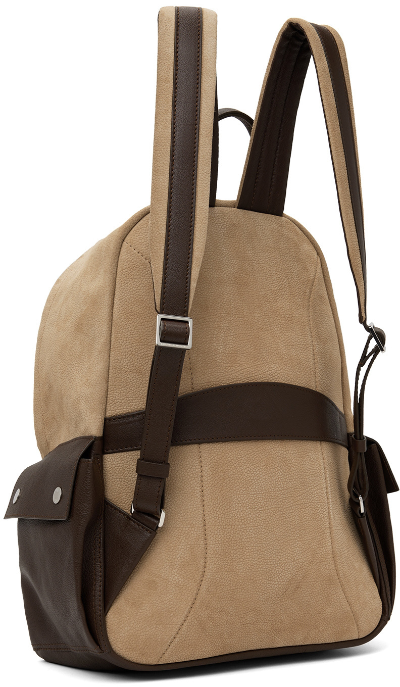 Brunello Cucinelli Brown Leather Backpack Brunello Cucinelli