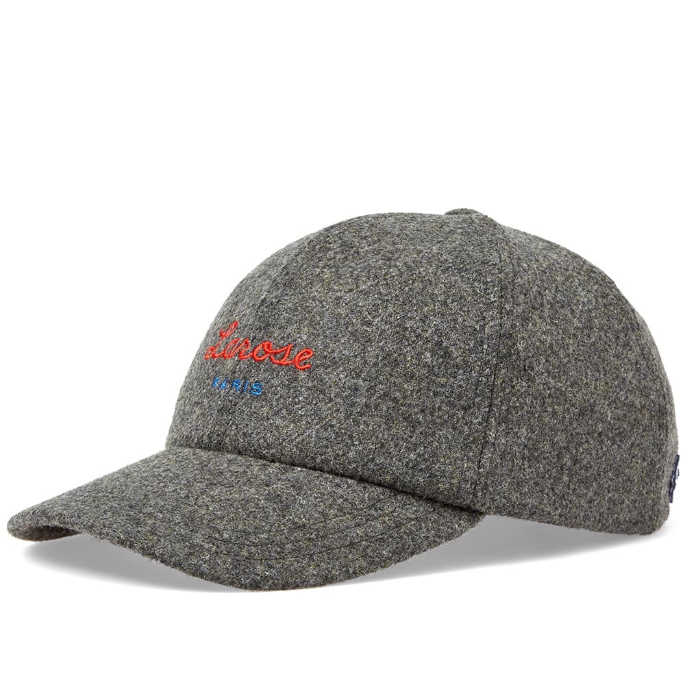 Larose Paris Logo Wool Baseball Cap Larose