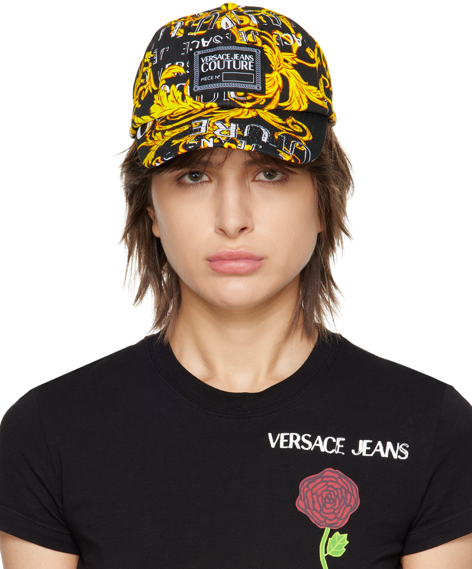 Versace Jeans Couture Black Couture Cap Versace