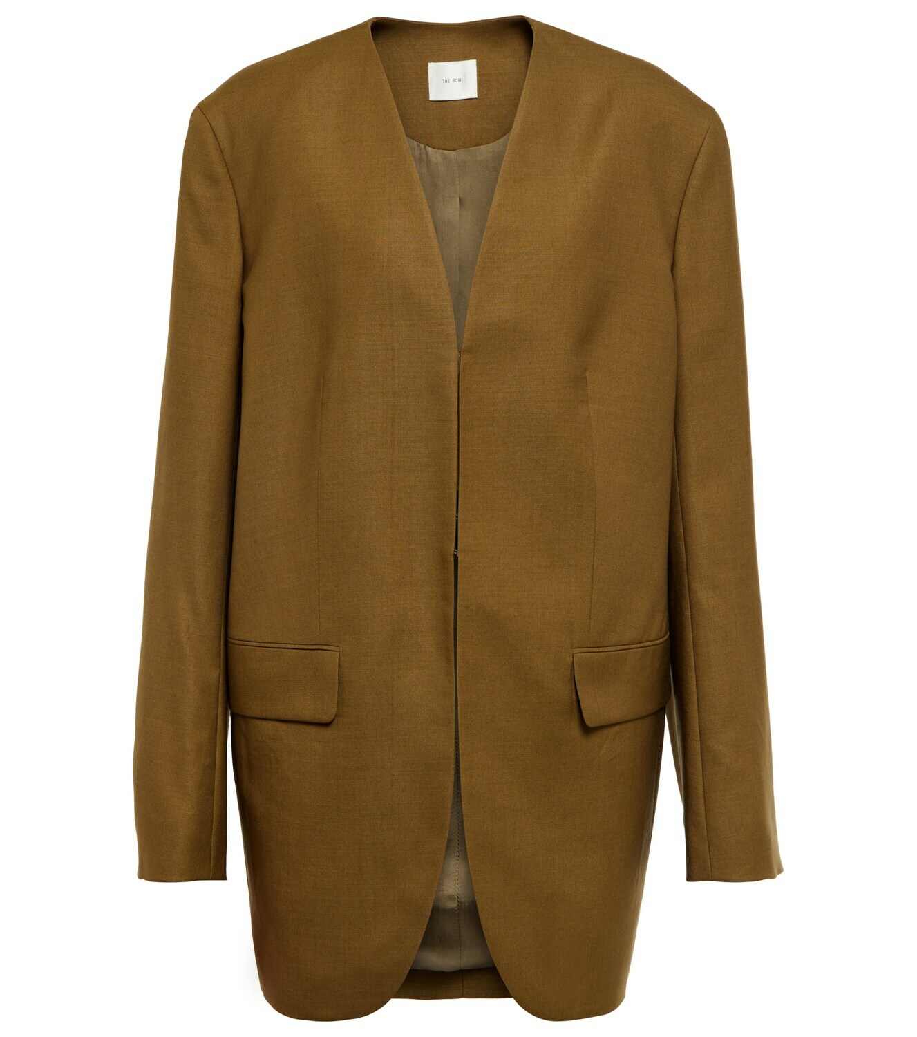 The Row - Fie wool and mohair twill jacket The Row