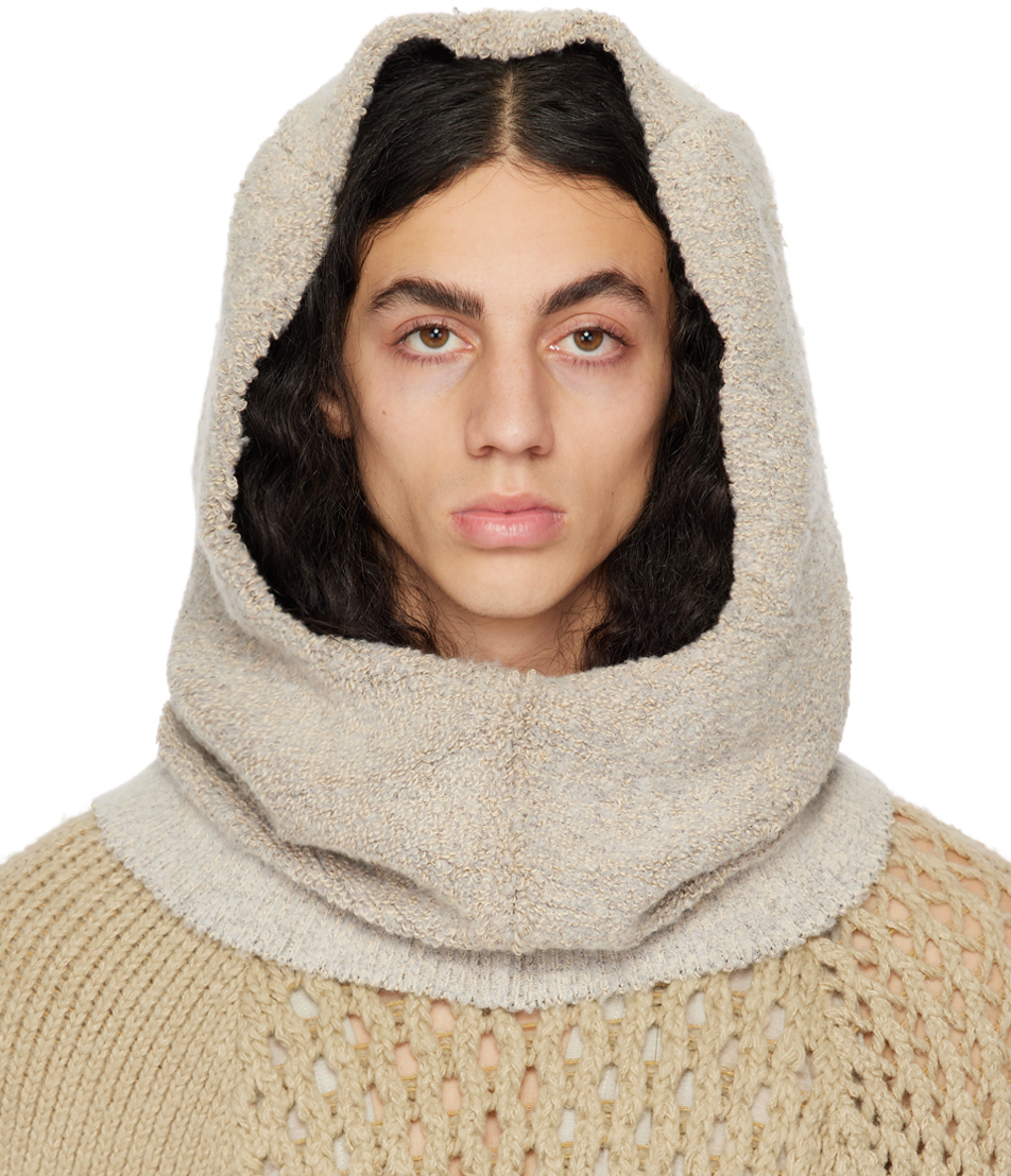 Isa Boulder SSENSE Exclusive Beige Hood Isa Boulder