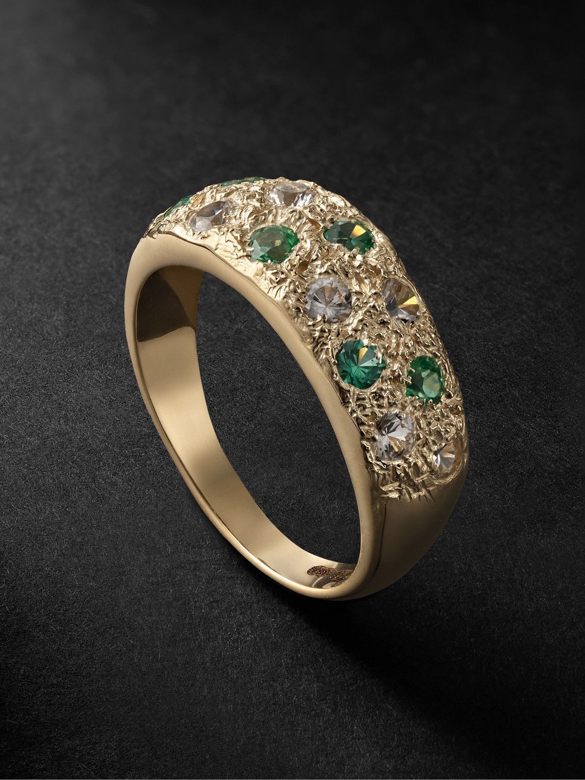 Bleue Burnham - 9-Karat Gold Sapphire Ring - Gold Bleue Burnham
