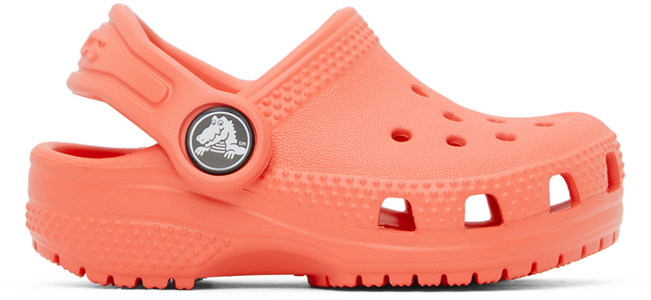 Crocs Kids Orange Classic Clogs Crocs