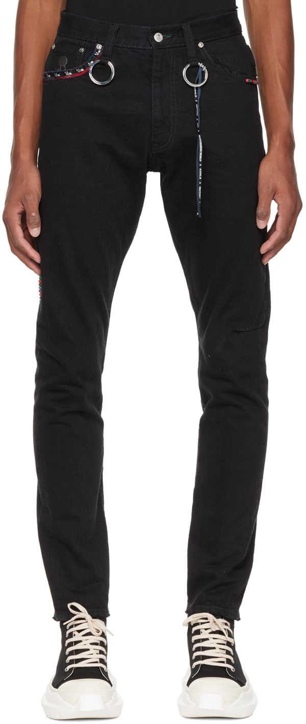 mastermind WORLD Black Skinny Jeans MASTERMIND WORLD