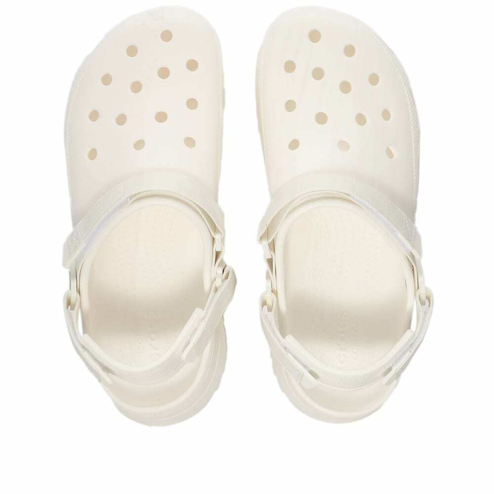 Crocs Classic Hiker Clog in White Crocs