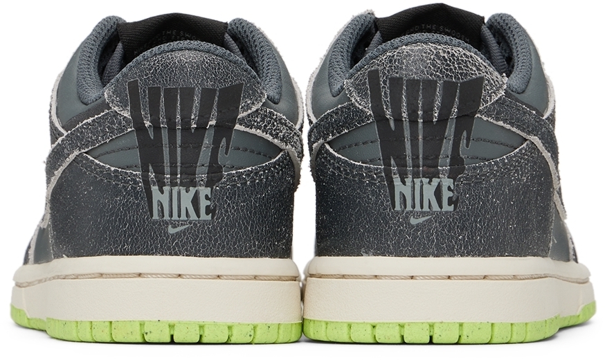 Nike Kids Gray Dunk Low Little Kids Sneakers Nike