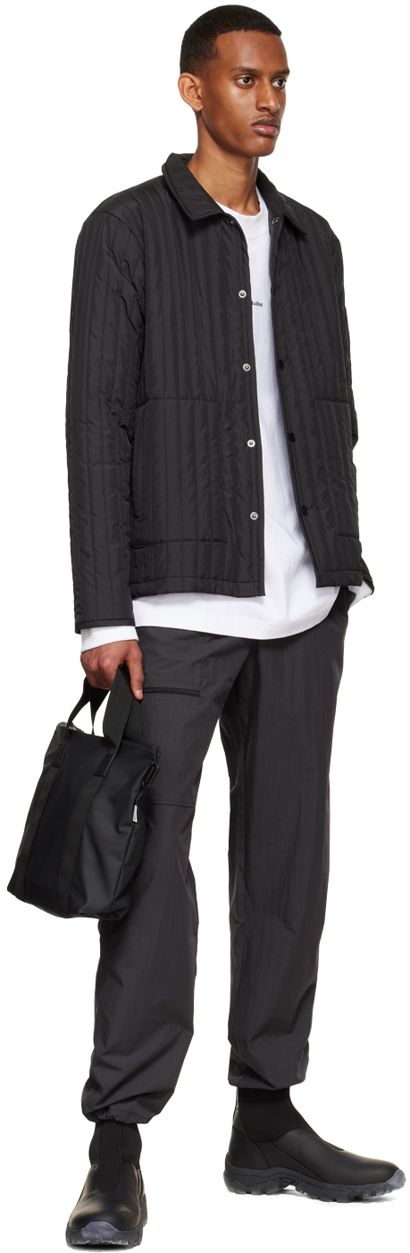 RAINS Black Mini Classic Tote Rains