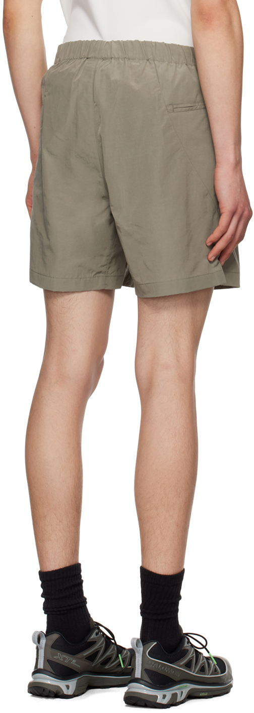 Goldwin Taupe Gusset Shorts Goldwin