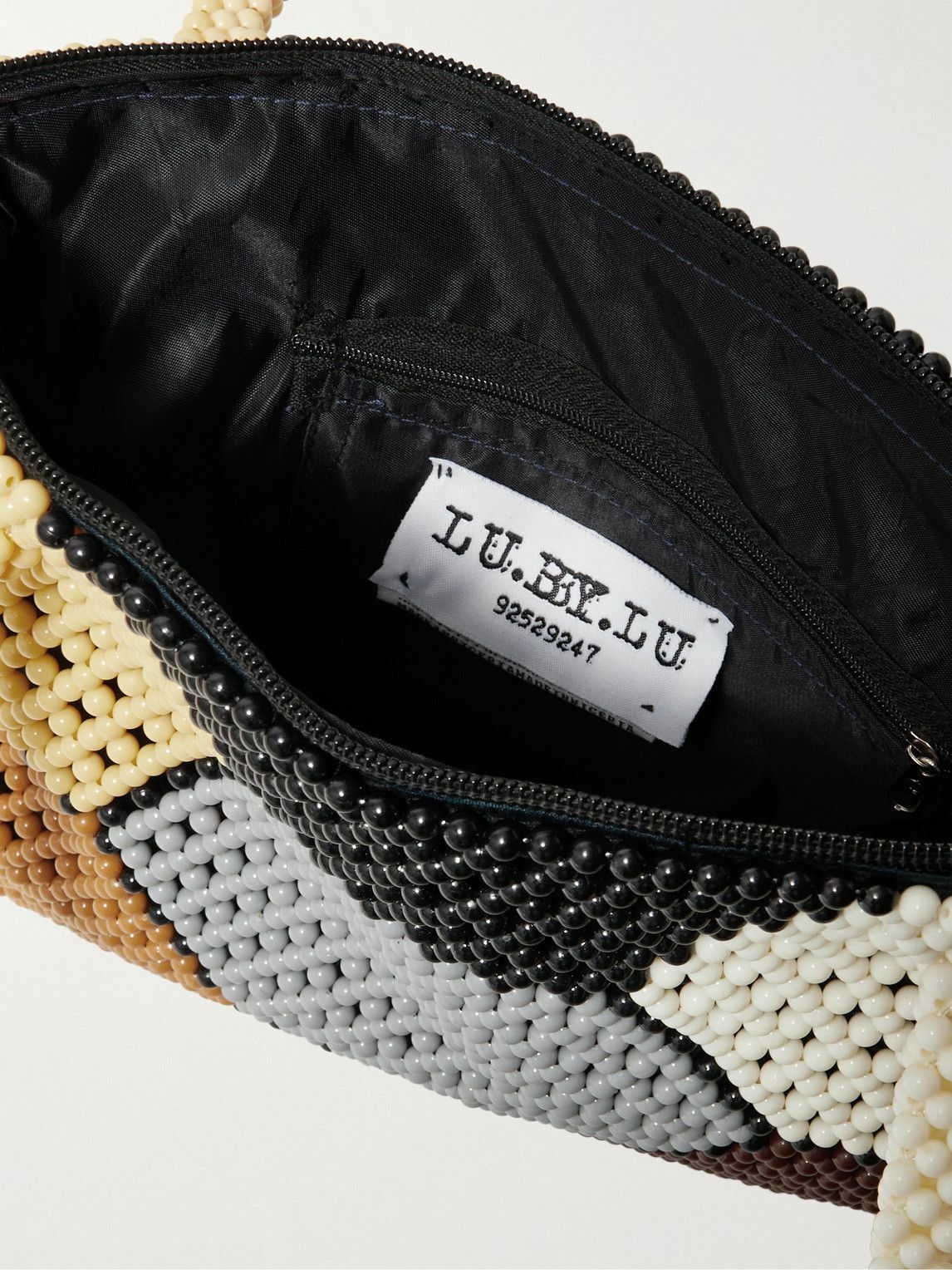 LU BY LU - Waffle Recycled Beaded Tote Bag