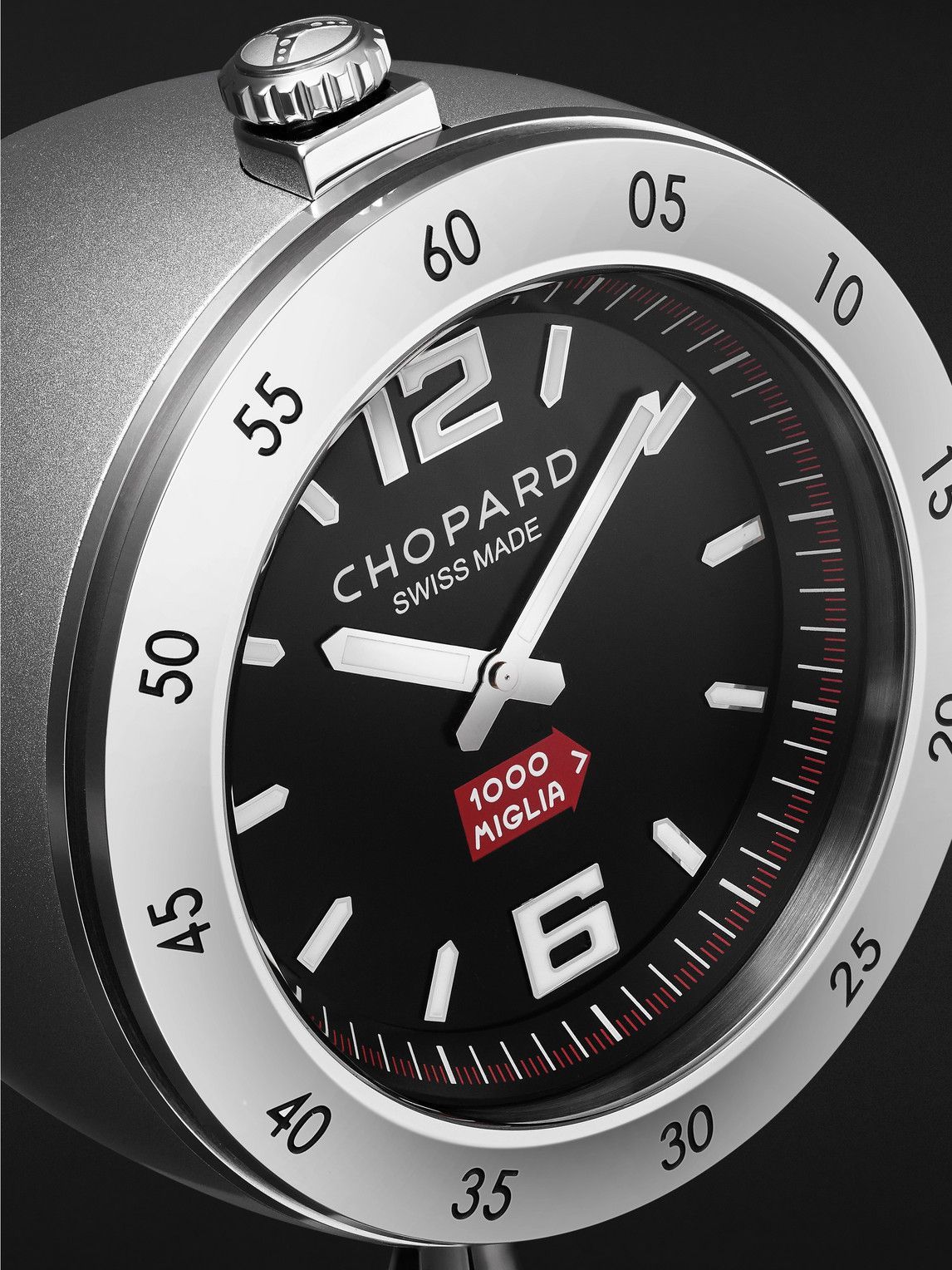 Chopard - Vintage Racing Stainless Steel Table Clock, Ref. No. 95020 ...