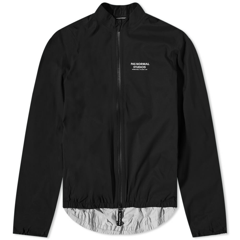 Pas Normal Studios Men's Mechanism Rain Jacket in Black Pas Normal Studios