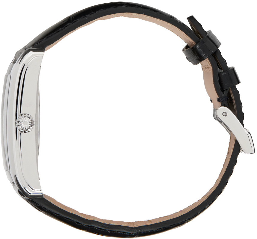 Frédérique Constant Black & Silver Classic Carrée Automatic Watch ...