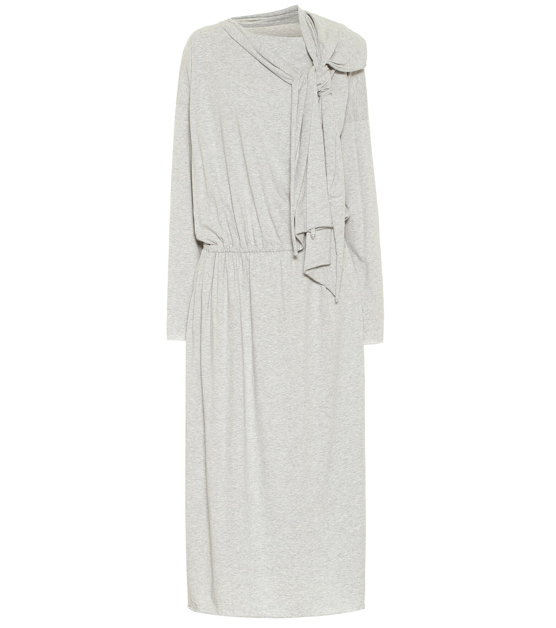 MM6 Maison Margiela - Cotton jersey midi dress MM6 Maison Margiela