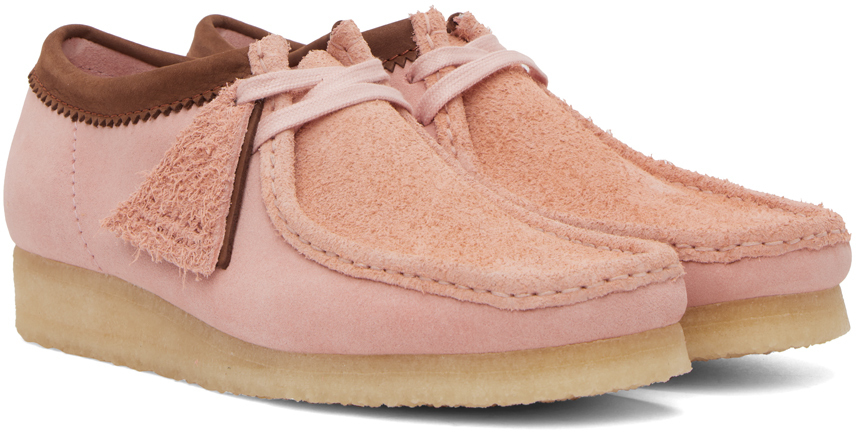 Clarks Originals Pink Wallabee Derbys Clarks Originals