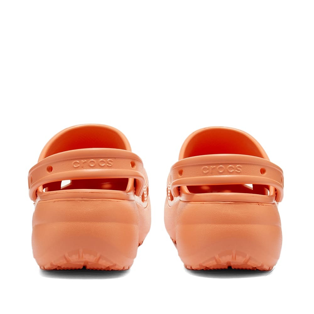 Crocs Women's Classic Platform Clog W in Papaya Crocs