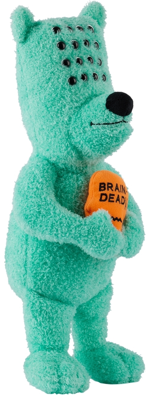 Brain Dead Kids Blue Teddy Bear Plush Toy Brain Dead