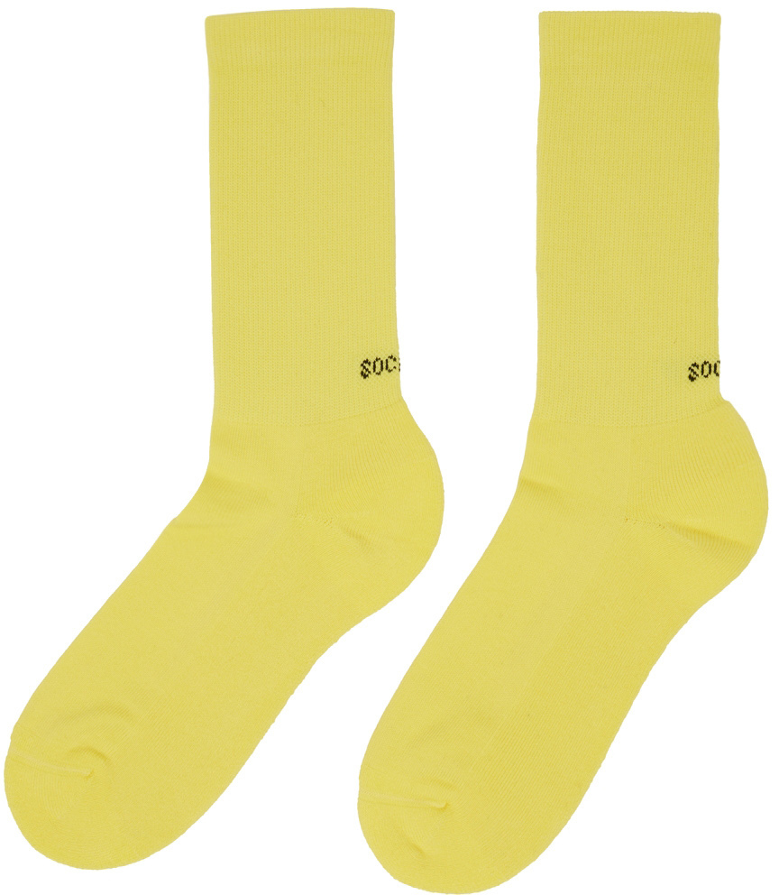SOCKSSS Two-Pack Yellow & Blue Socks Socksss
