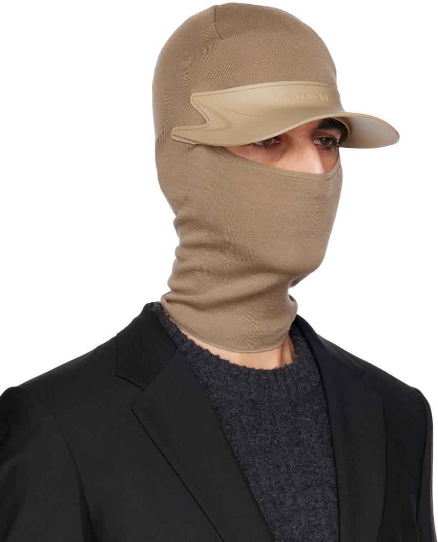 Givenchy Beige Bi-Material Balaclava Givenchy