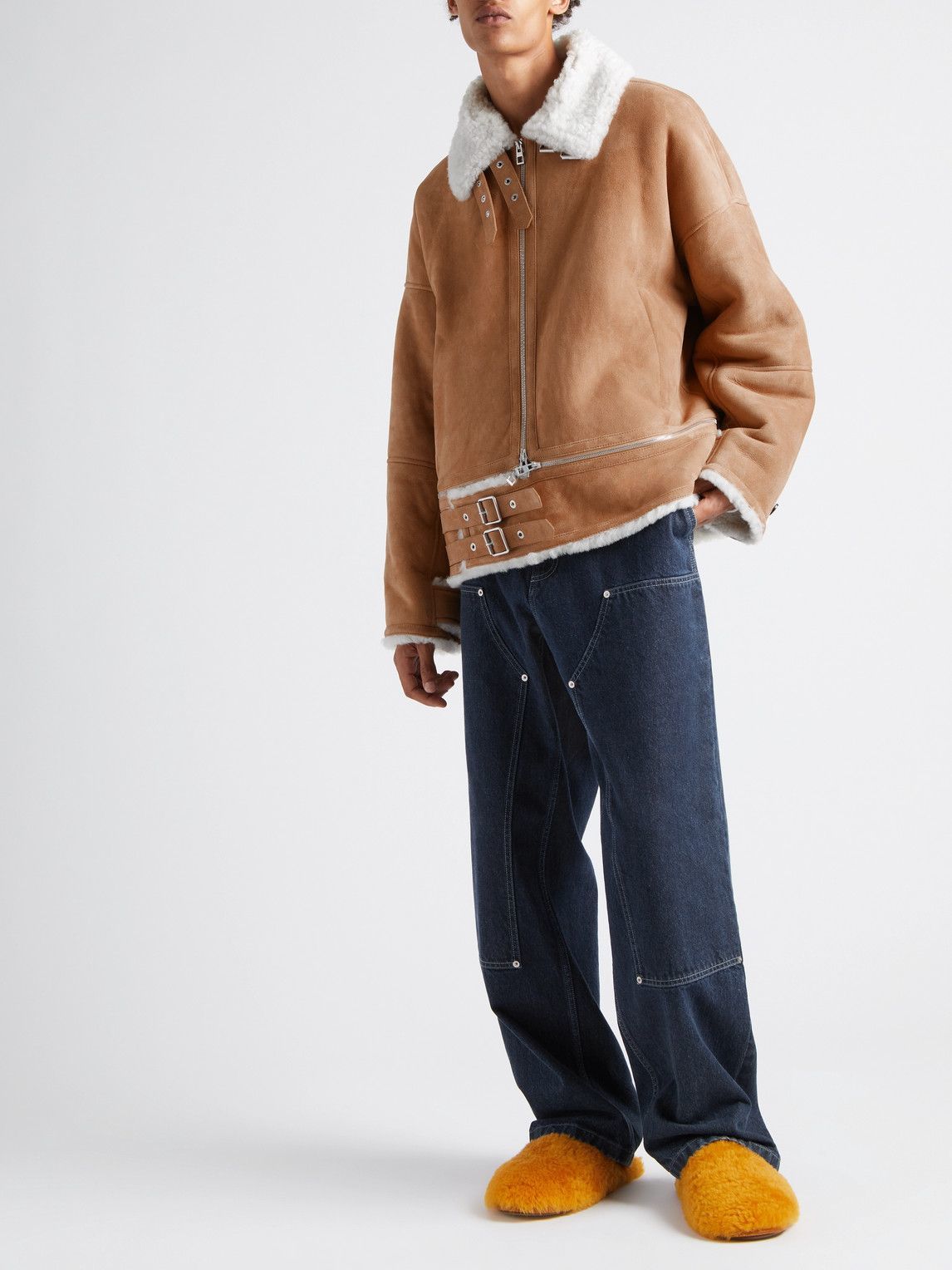 Loewe - Shearling Jacket - Brown Loewe