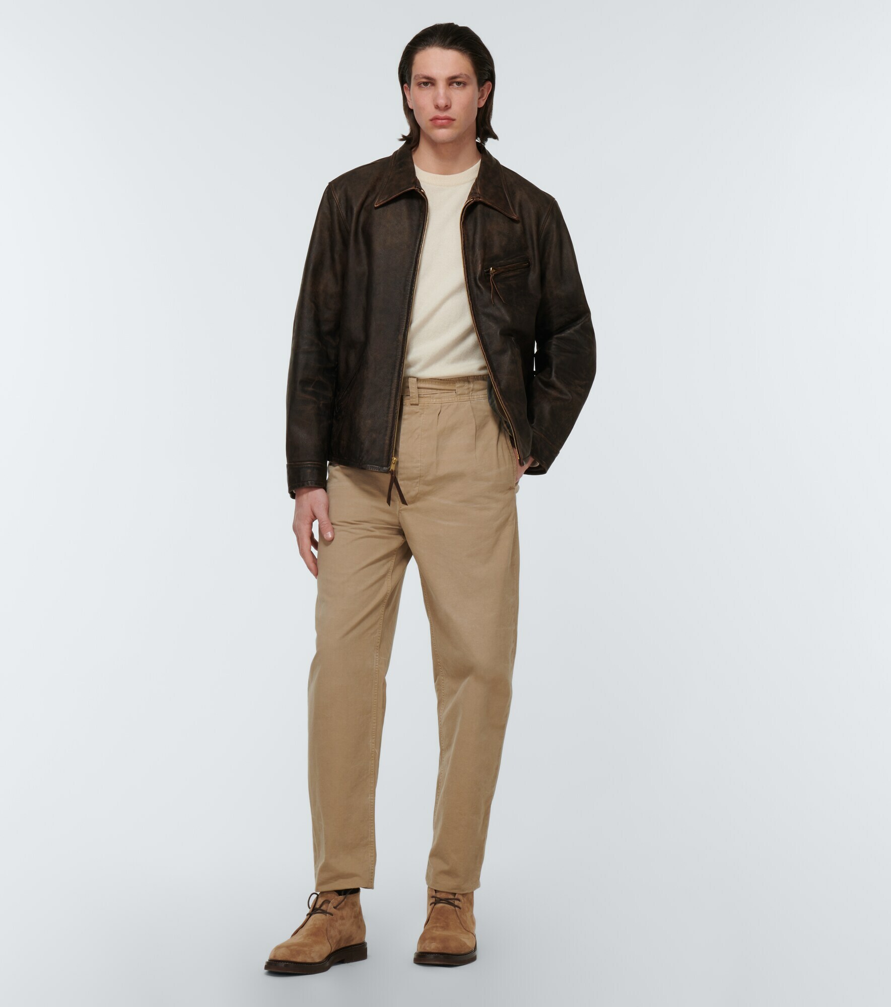 RRL - Leather jacket RRL