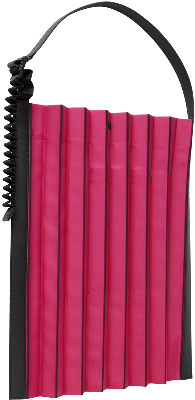 Pleats Please Issey Miyake Pink Accordion Pleats Bag Pleats Please ...