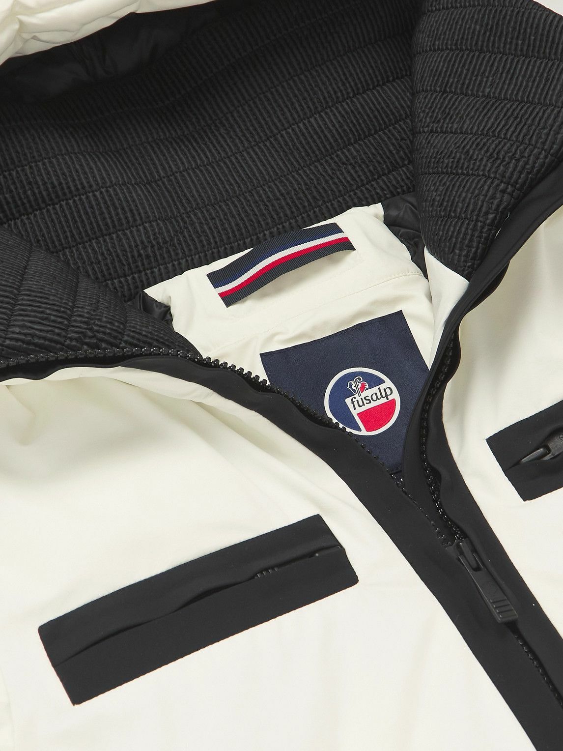 Fusalp - Jeff Two-Tone Hooded Ski Jacket - White Fusalp