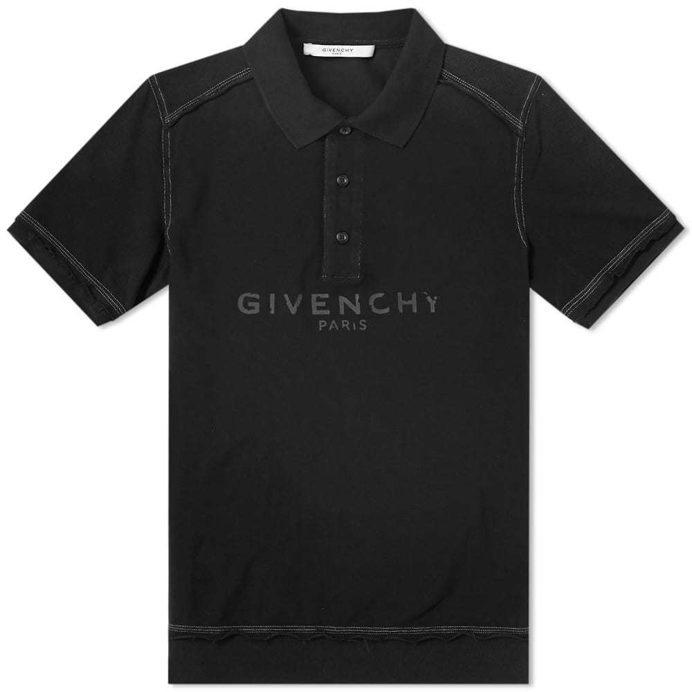 Givenchy Vintage Logo Polo Black Givenchy