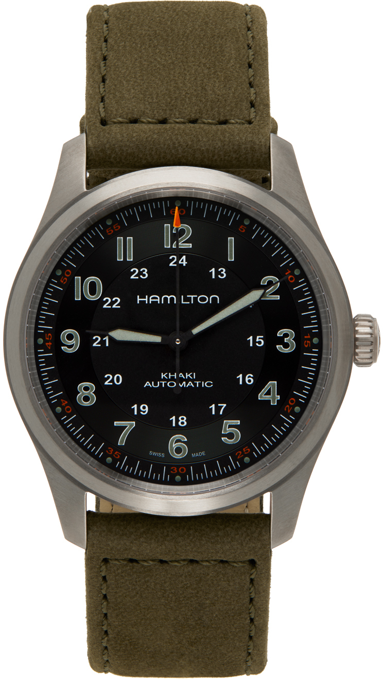 Hamilton Green Khaki Field Watch Hamilton