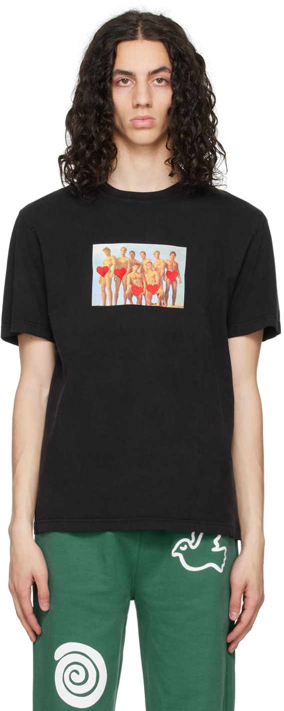 Carne Bollente SSENSE Exclusive Black Plowboys T-Shirt Carne Bollente