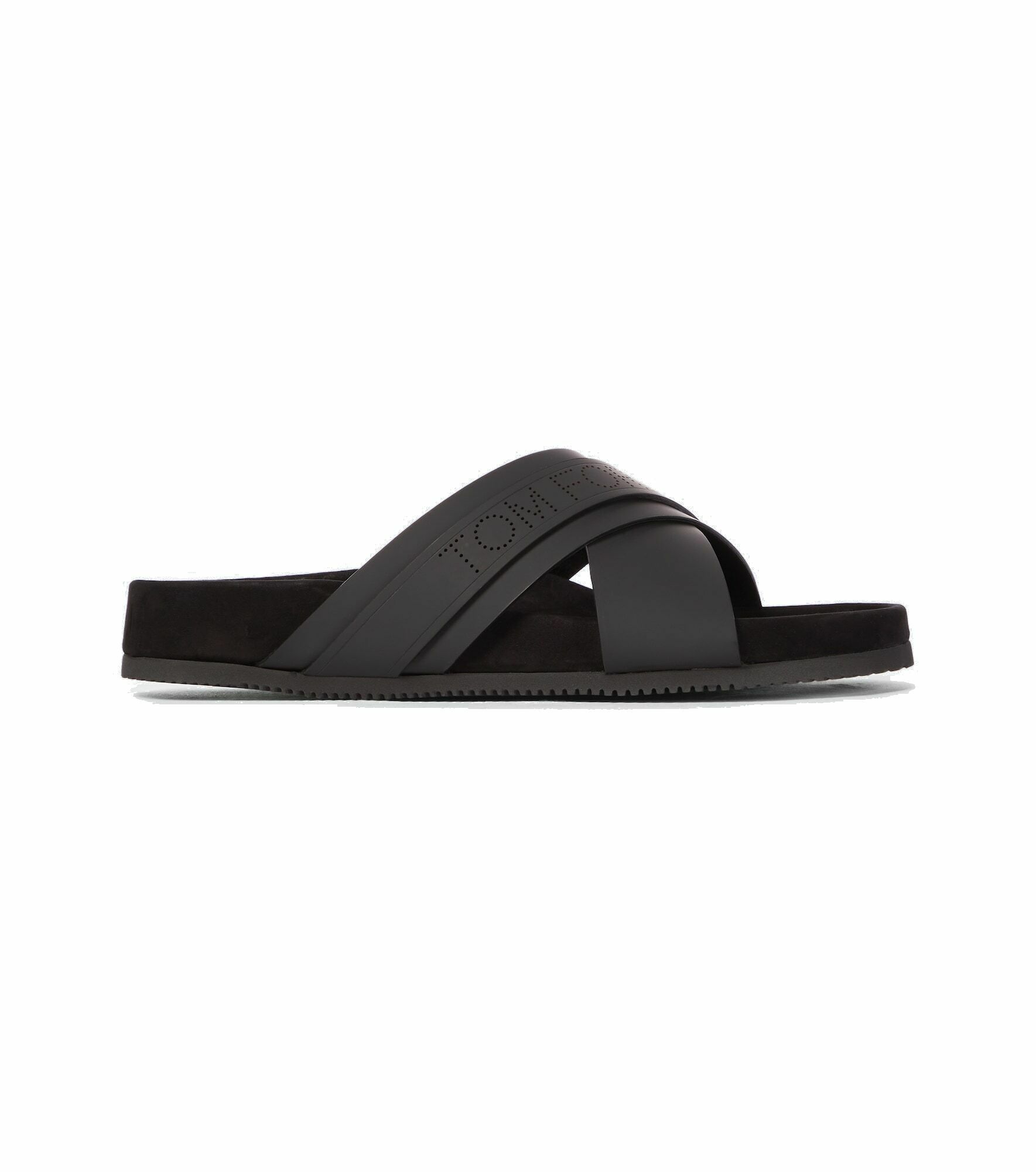 Tom Ford - Leather Wicklow slides TOM FORD
