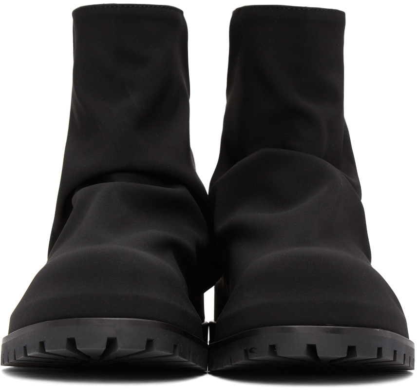424 Black Ankle Boots 424