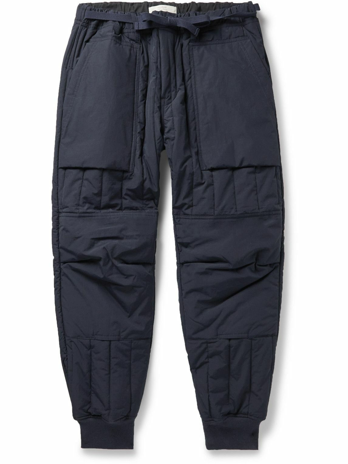 Norbit by Hiroshi Nozawa - Tapered Padded Nylon and Cotton-Blend ...