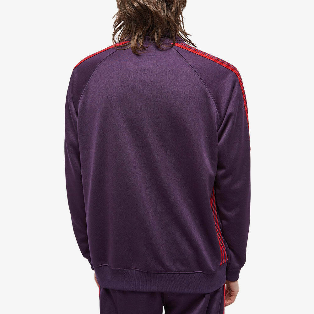 Needles Men's Poly Smooth Track Jacket in Dark Purple Needles