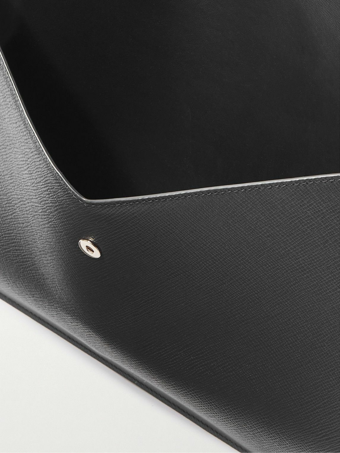 Smythson - Panama Cross-Grain Leather Envelope Folio Smythson