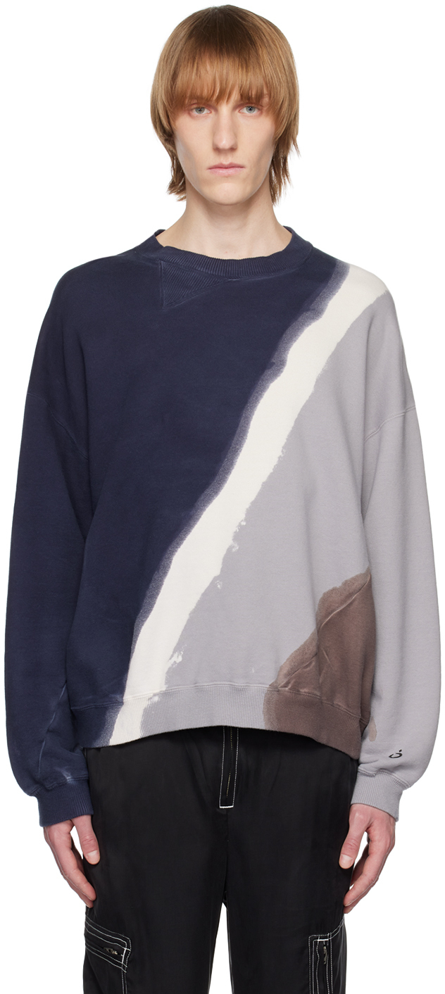 NOMA t.d. Navy & Gray Twist Sweatshirt NOMA t.d.