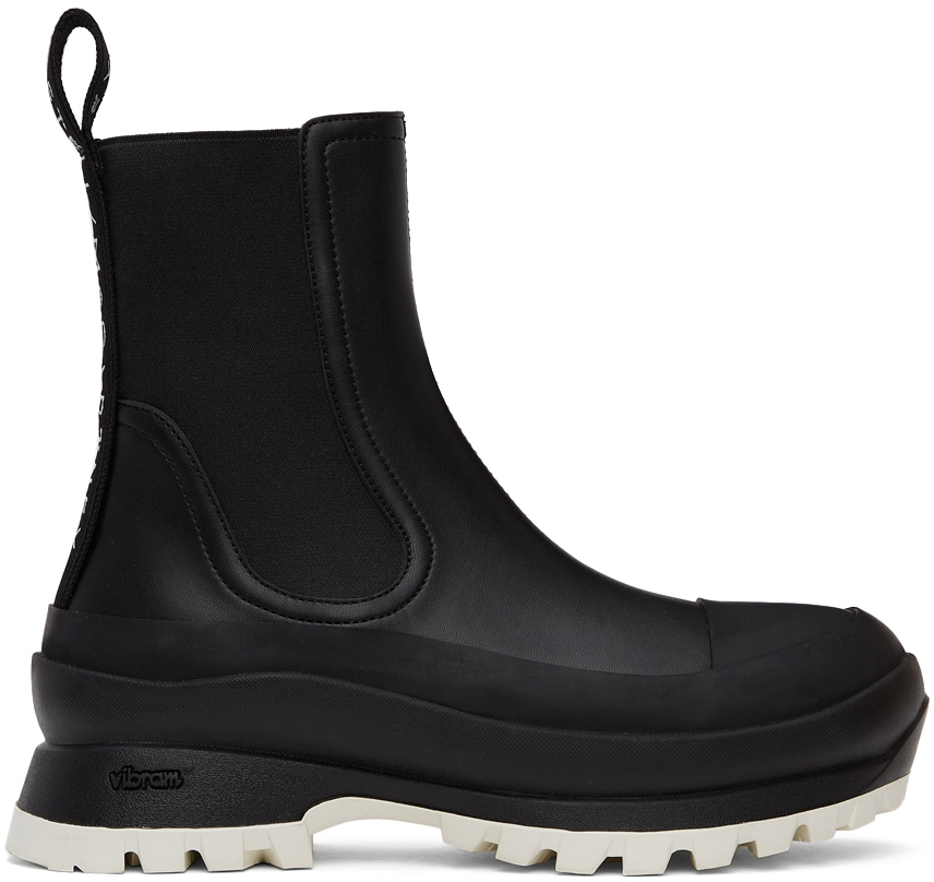 Stella McCartney Black Trace Chelsea Boots Stella McCartney