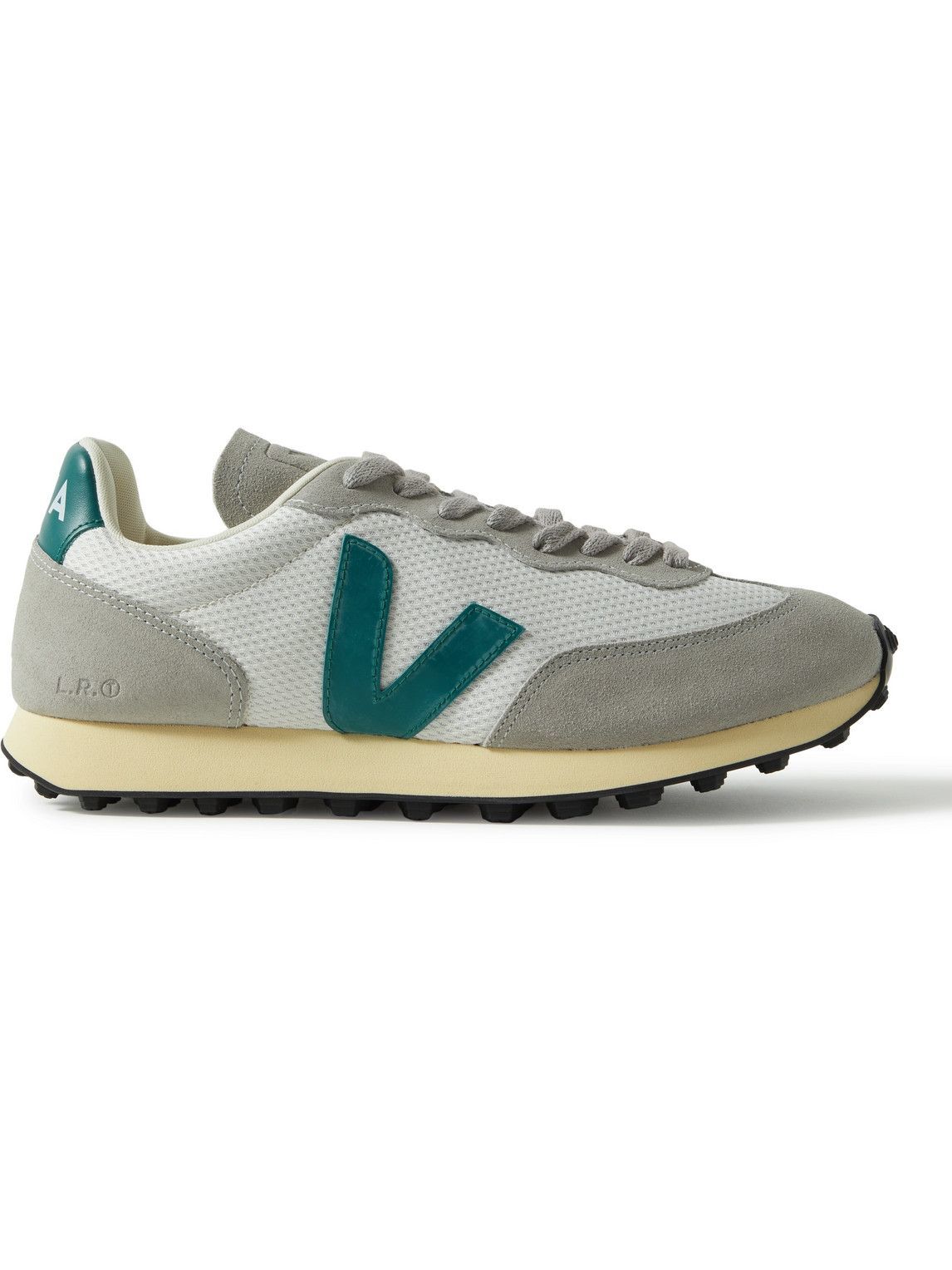 Veja - Rio Branco Leather and Rubber-Trimmed Alveomesh and Suede ...