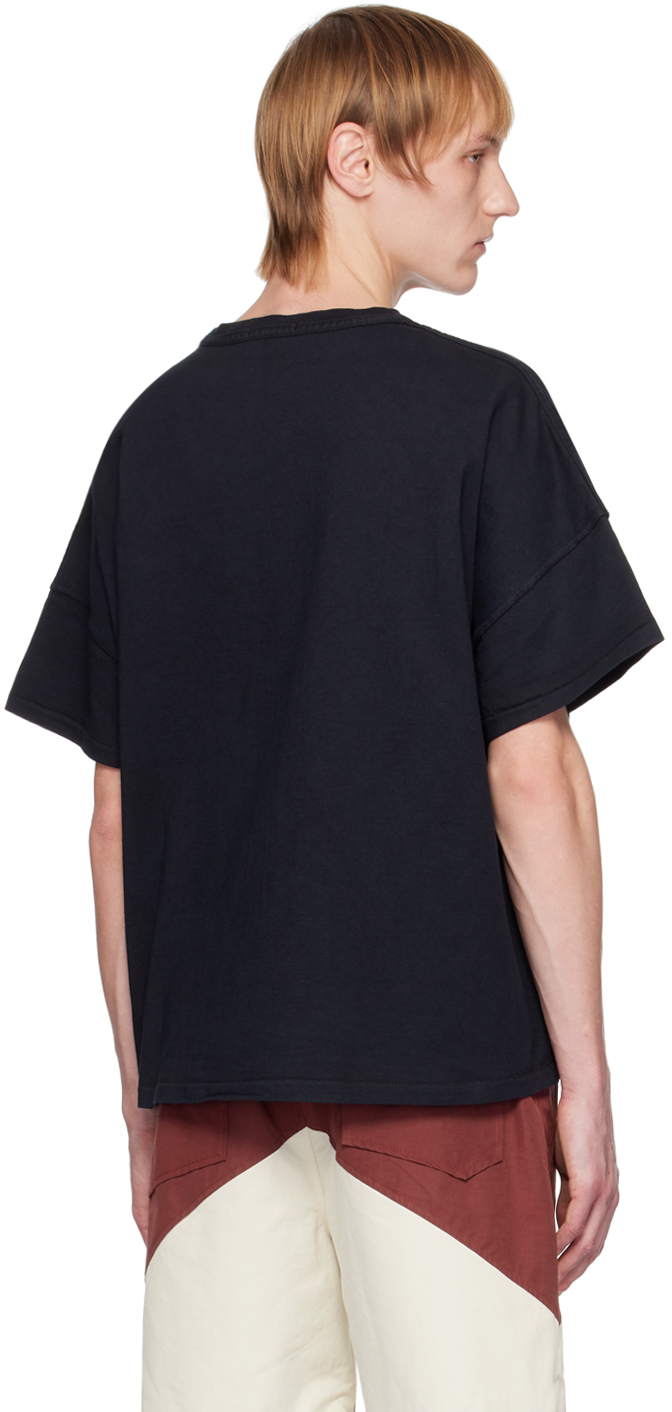 Rhude Black Reverse T-Shirt Rhude