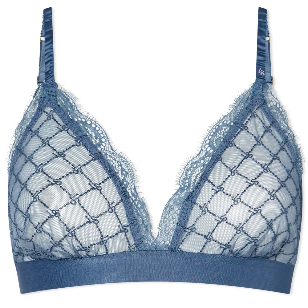 Love Stories Women's Filippa Crystal Bra in Dark Blue love stories