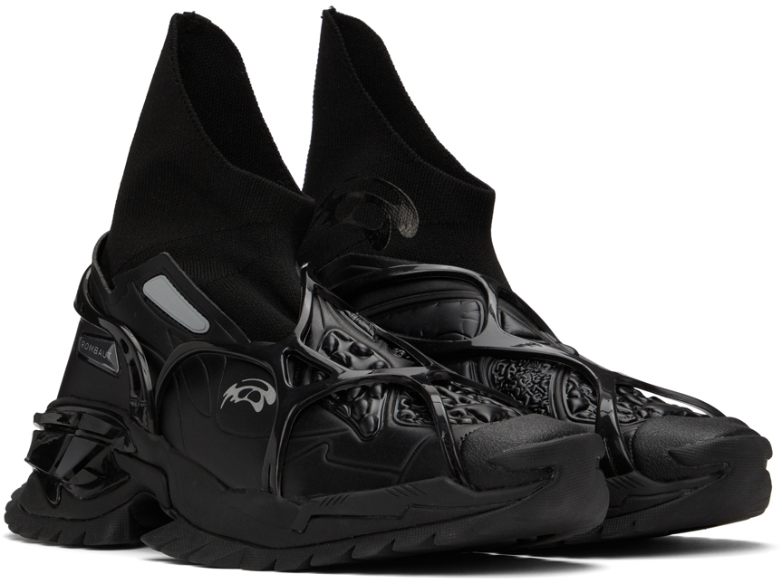 Rombaut Black Enzyma 2.0 Sock Sneakers Rombaut