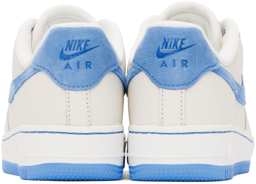 Nike White & Blue Air Force 1 LXX Sneakers Nike