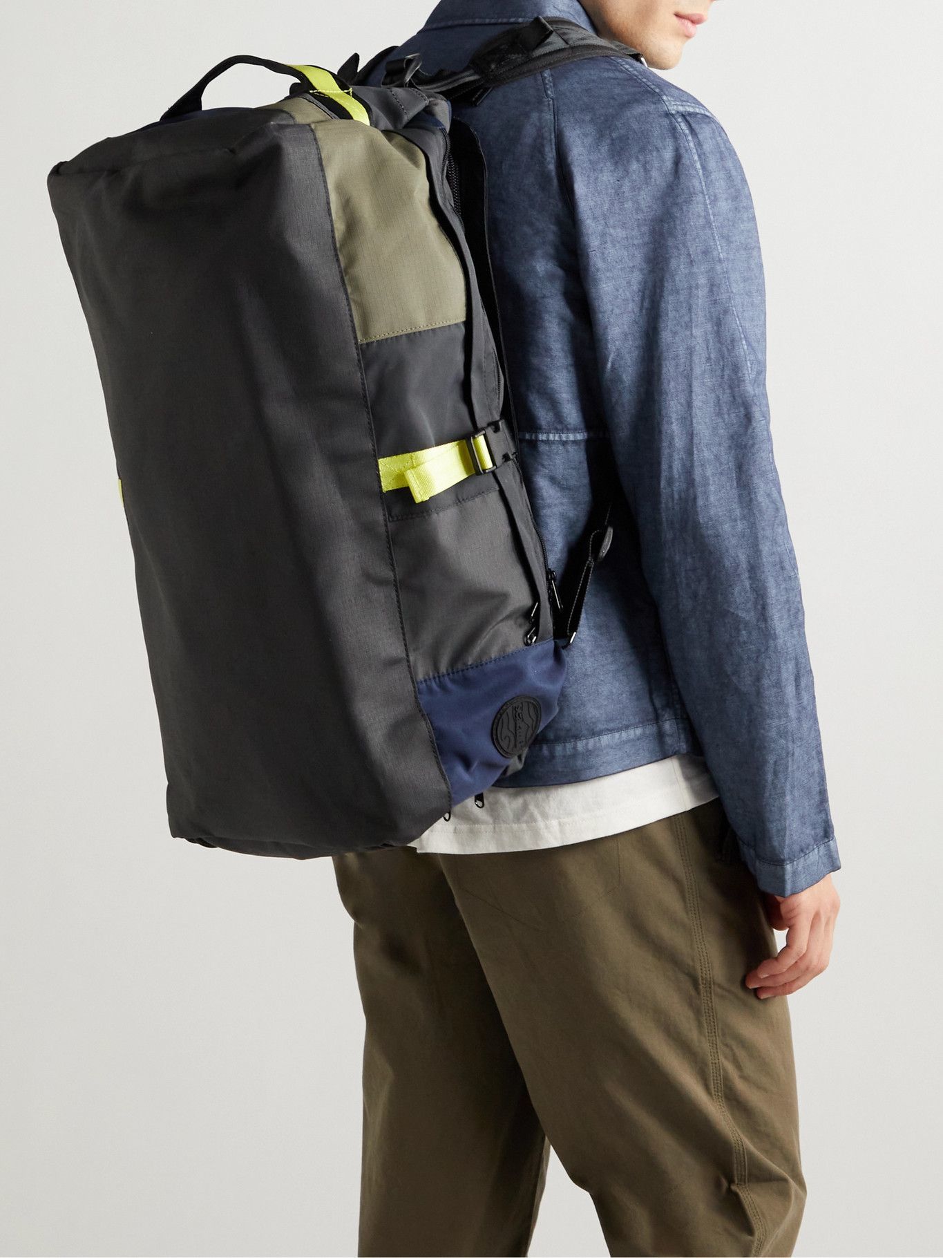 Sealand Gear - Hero Convertible Colour-Block Canvas and Ripstop Weekend ...