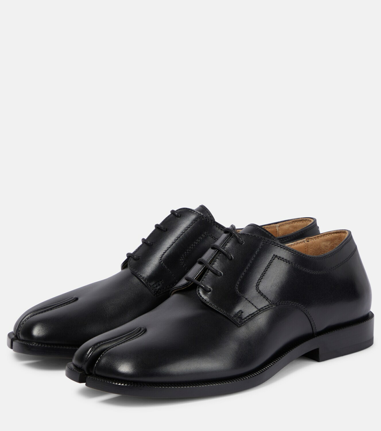 Maison Margiela - Tabi leather Derby shoes Maison Margiela