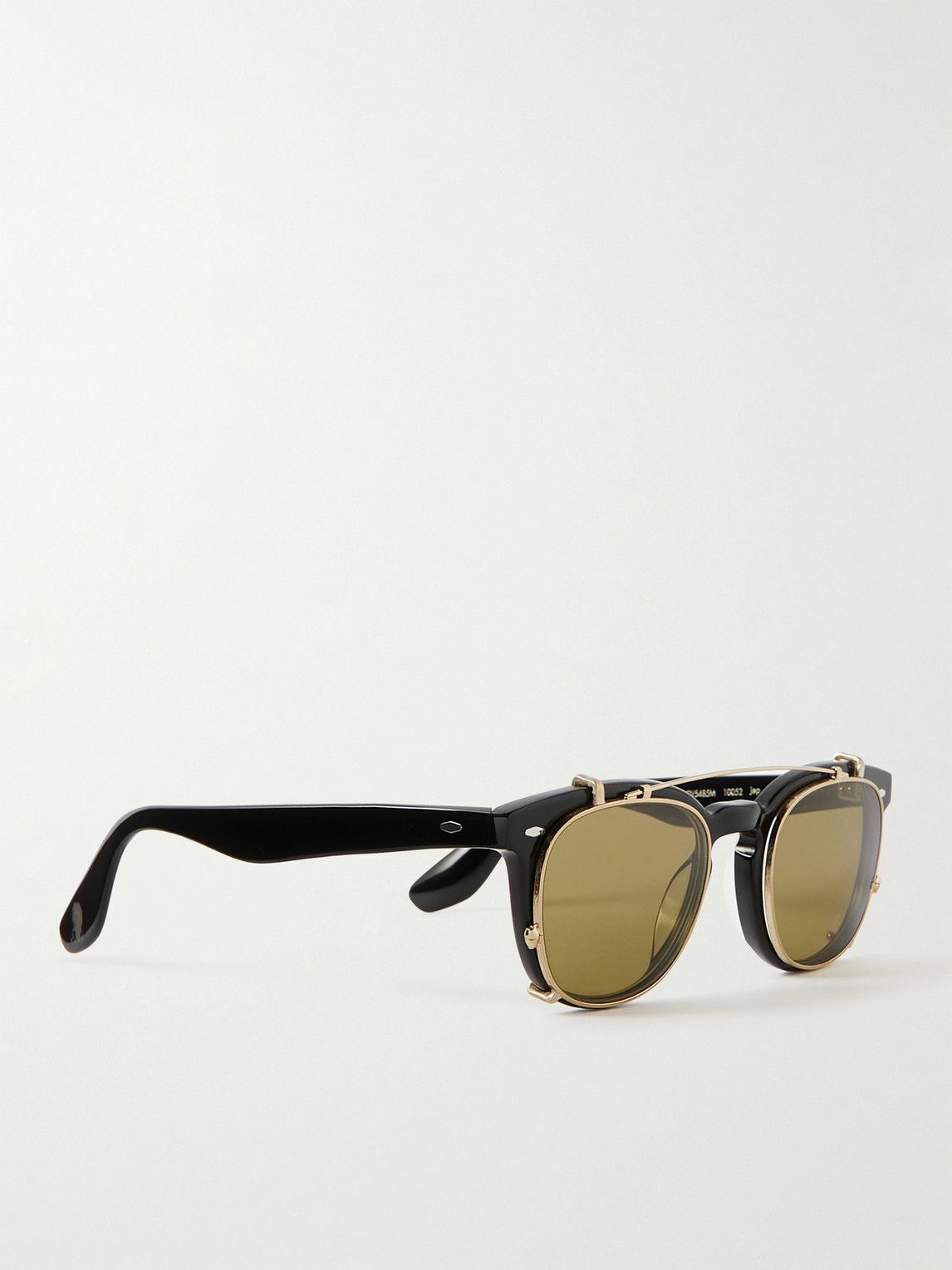 Brunello Cucinelli - Oliver Peoples Jep Aviator-Style Silver-Tone ...