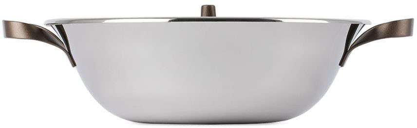 Alessi Silver Edo Wok Alessi