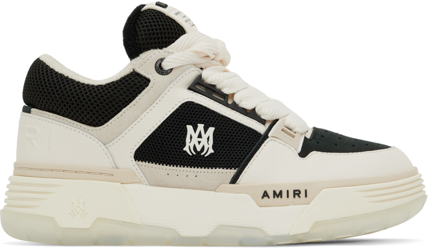 AMIRI White & Black MA-1 Sneakers Amiri