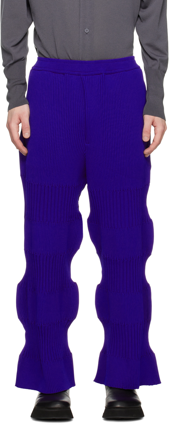 CFCL Blue Fluted 1 Trousers CFCL