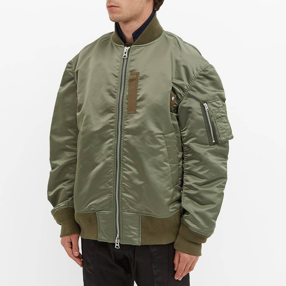 Sacai Men's MA- Blouson in Khaki Sacai